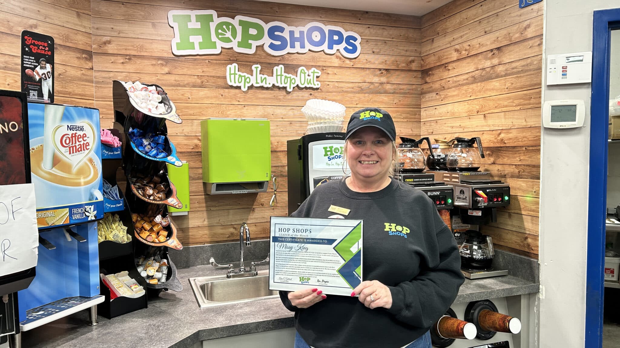 Congratulations Missy King, you are HOP Shops LEADER of the Month ...