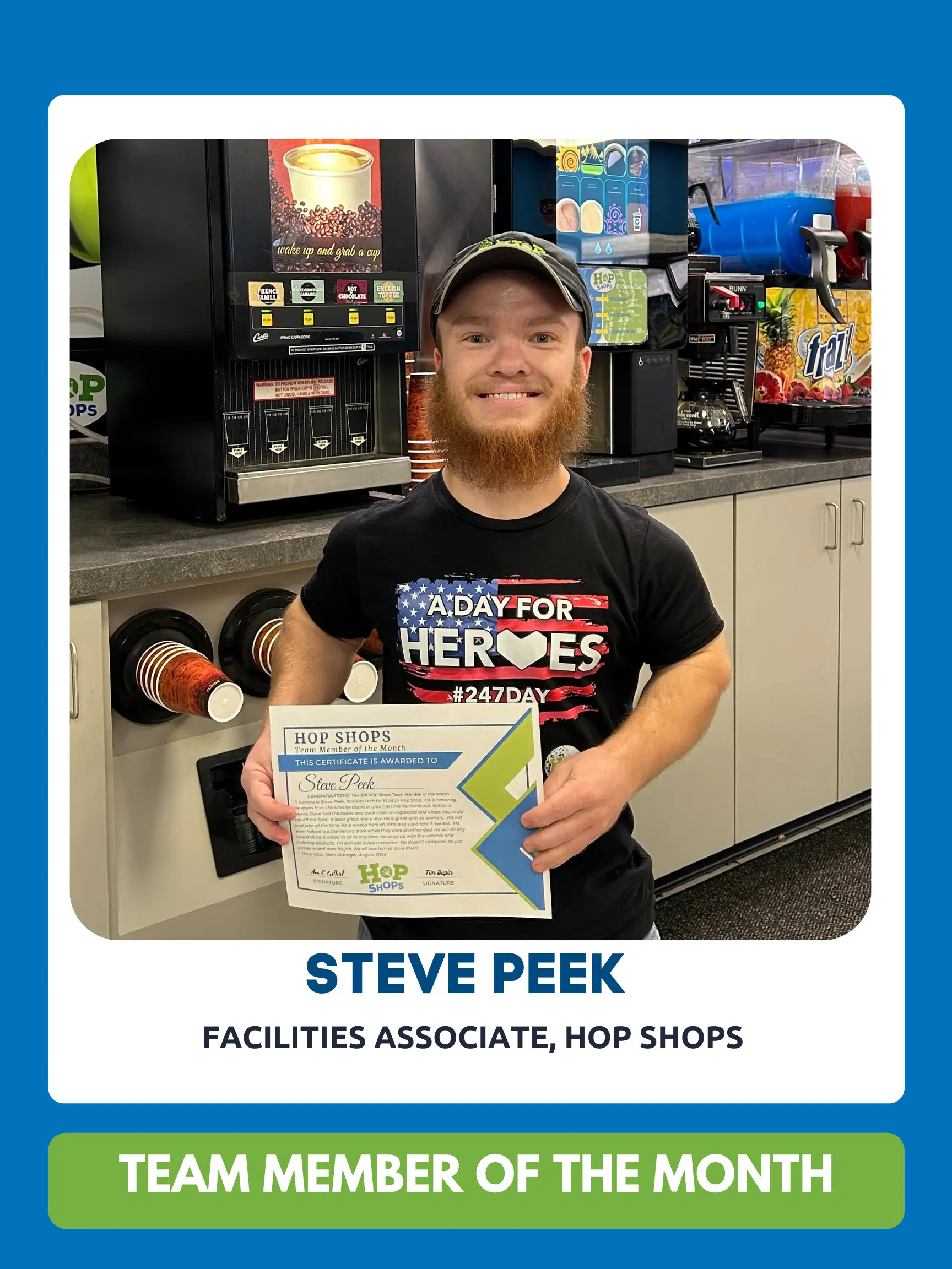 HOP Shops Team Member of the Month: Steve Peek – HOP Shops ...